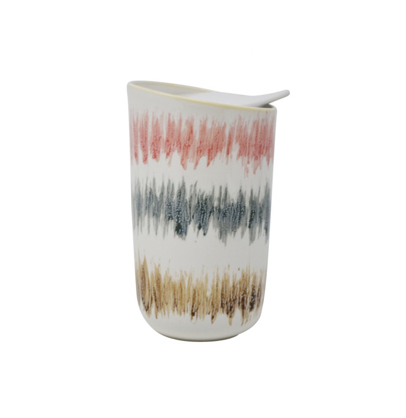 Coffee Glass 3 Stripes | Tosh Co. Home Store