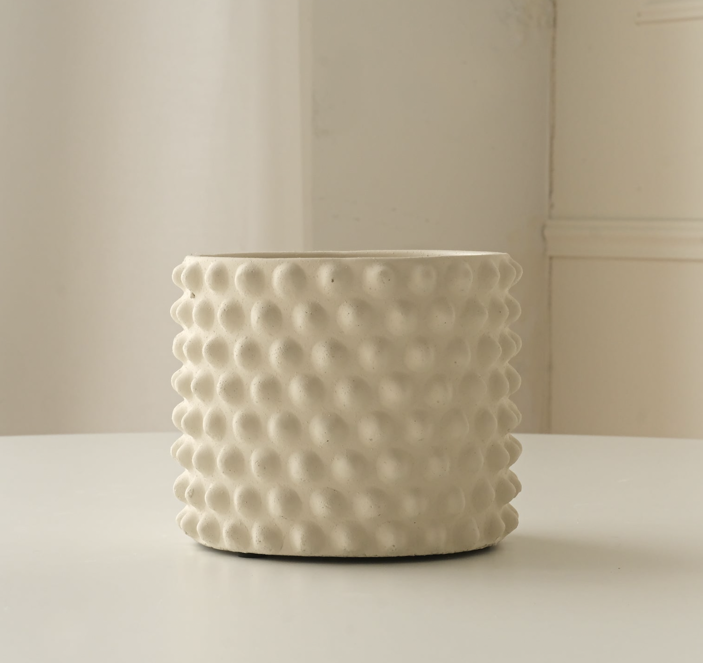 White Large Bubble Pottery Planter | Tosh Co. Home Store