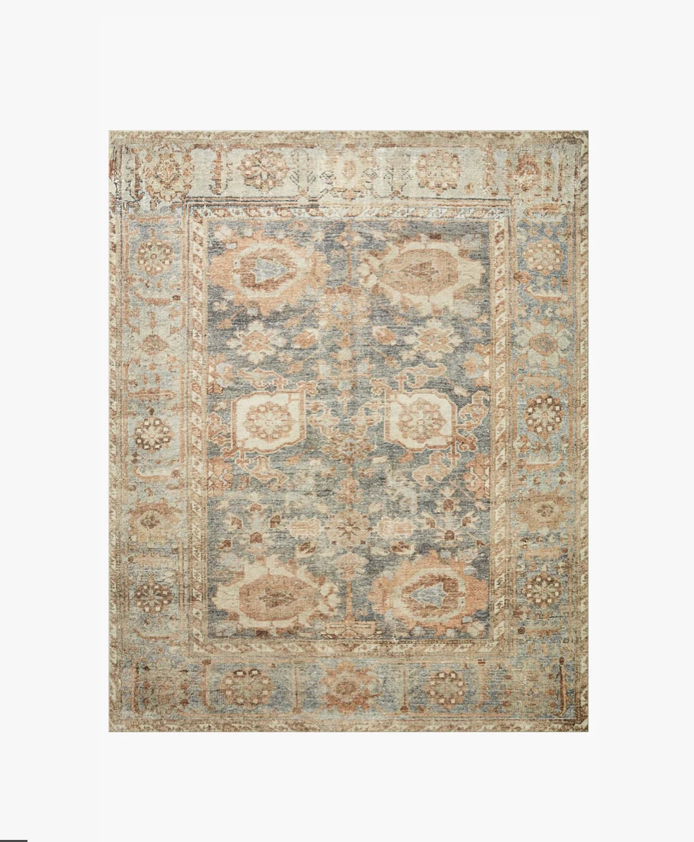 Margot Ocean/Spice Rug | Tosh Co. Home Store