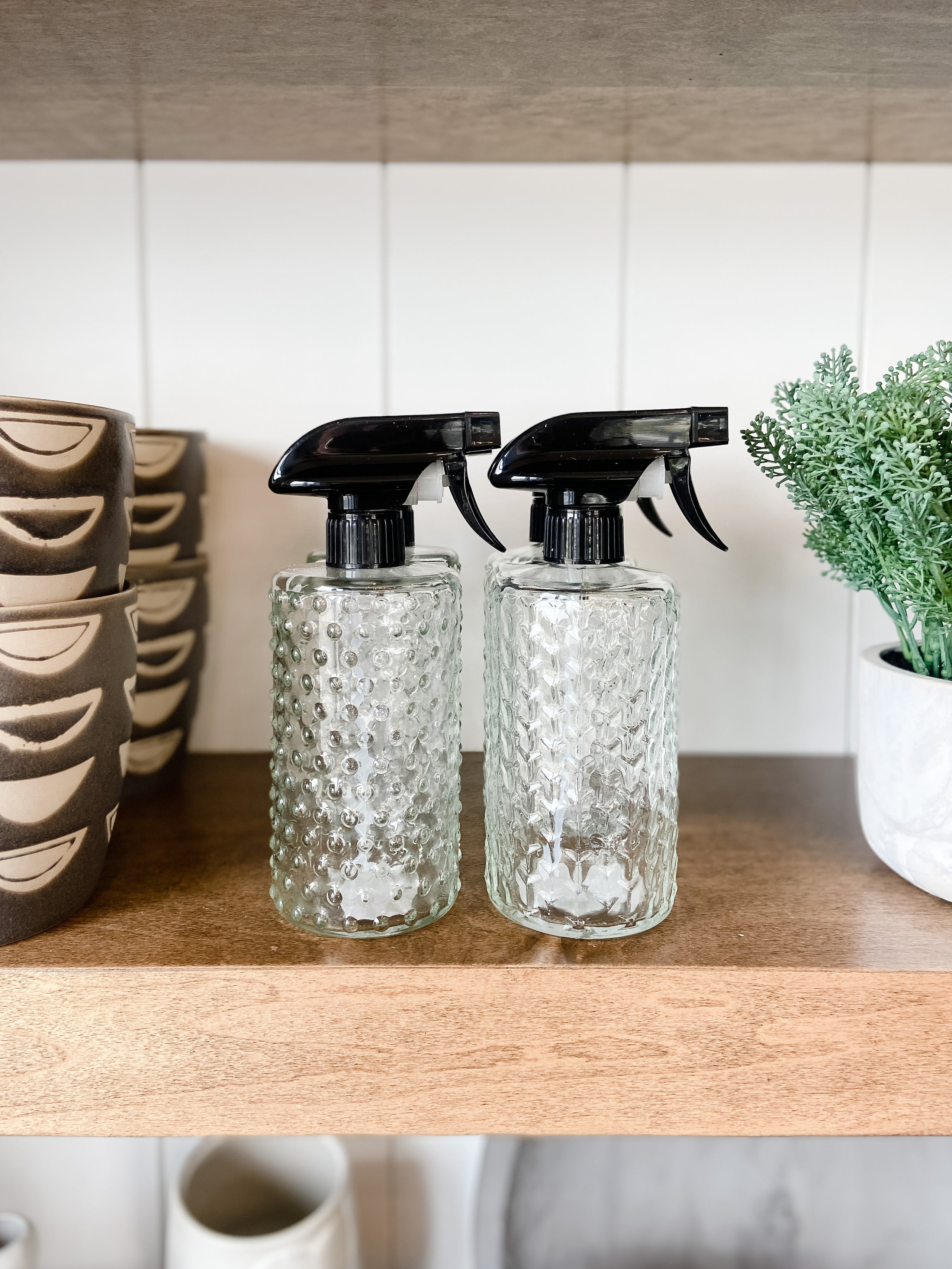 Embossed Glass Spray Bottle | Tosh Co. Home Store
